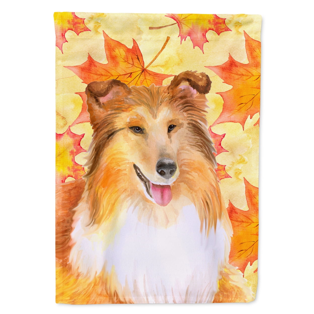 Carolines Treasures BB9981GF Sheltie Fall Flag Garden Size Small ...