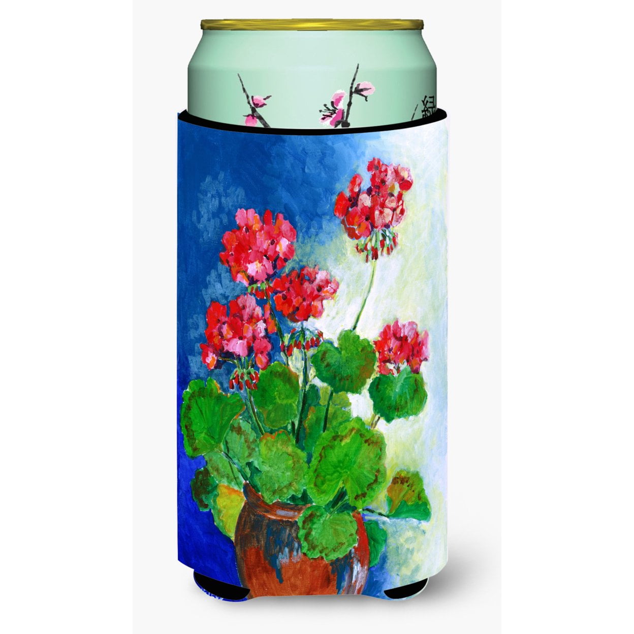 Carolines Treasures BMBO1118TBC Geraniums by Maureen Bonfield Tall Boy ...