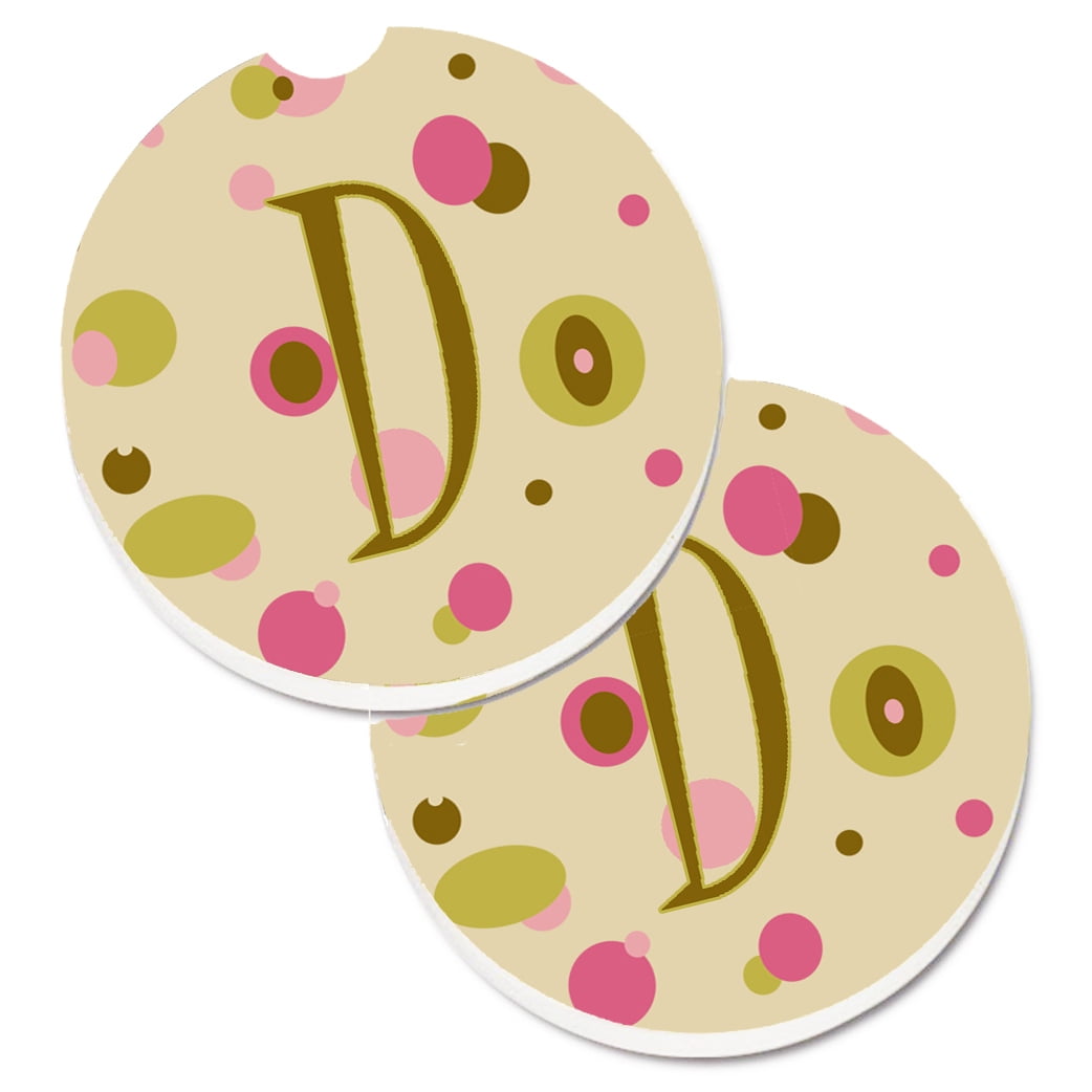 Carolines Treasures CJ1004-DCARC Letter D Initial Monogram - Tan Dots ...