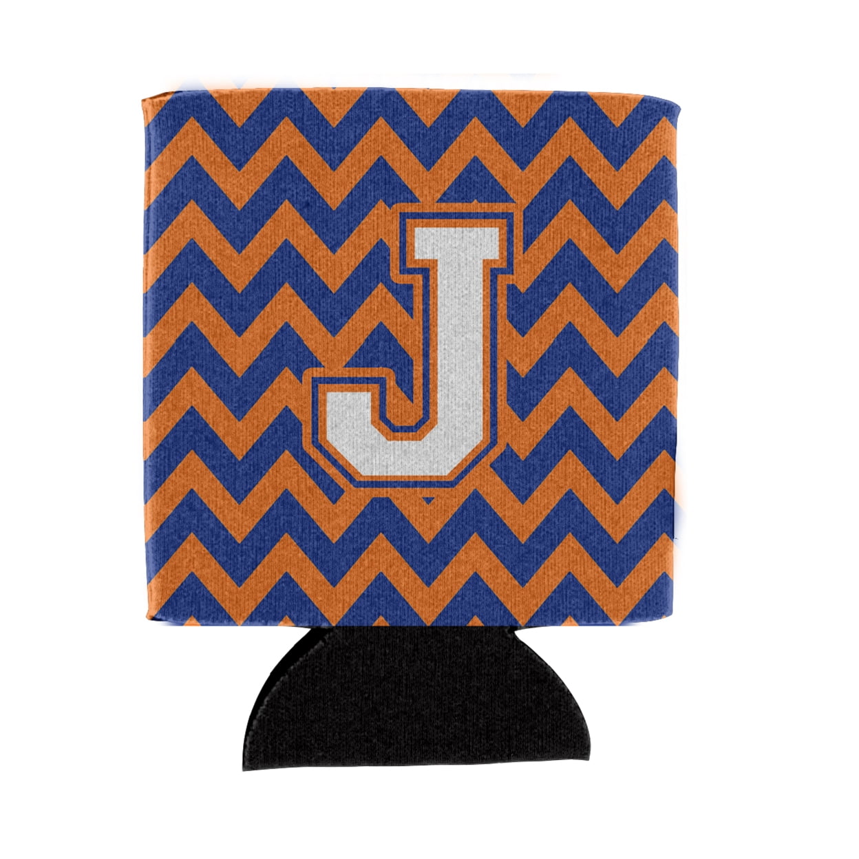 Carolines Treasures CJ1060-JCC Letter J Chevron Blue and Orange 3 Can ...