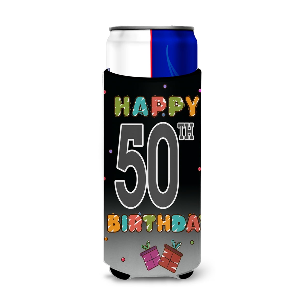 Carolines Treasures CJ1124MUK Happy 50th Birthday Ultra Beverage ...