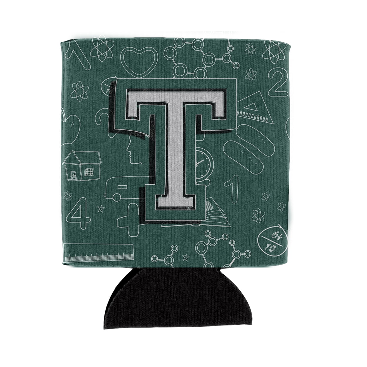 Carolines Treasures CJ2010-TCC Letter T Back to School Initial Can or ...
