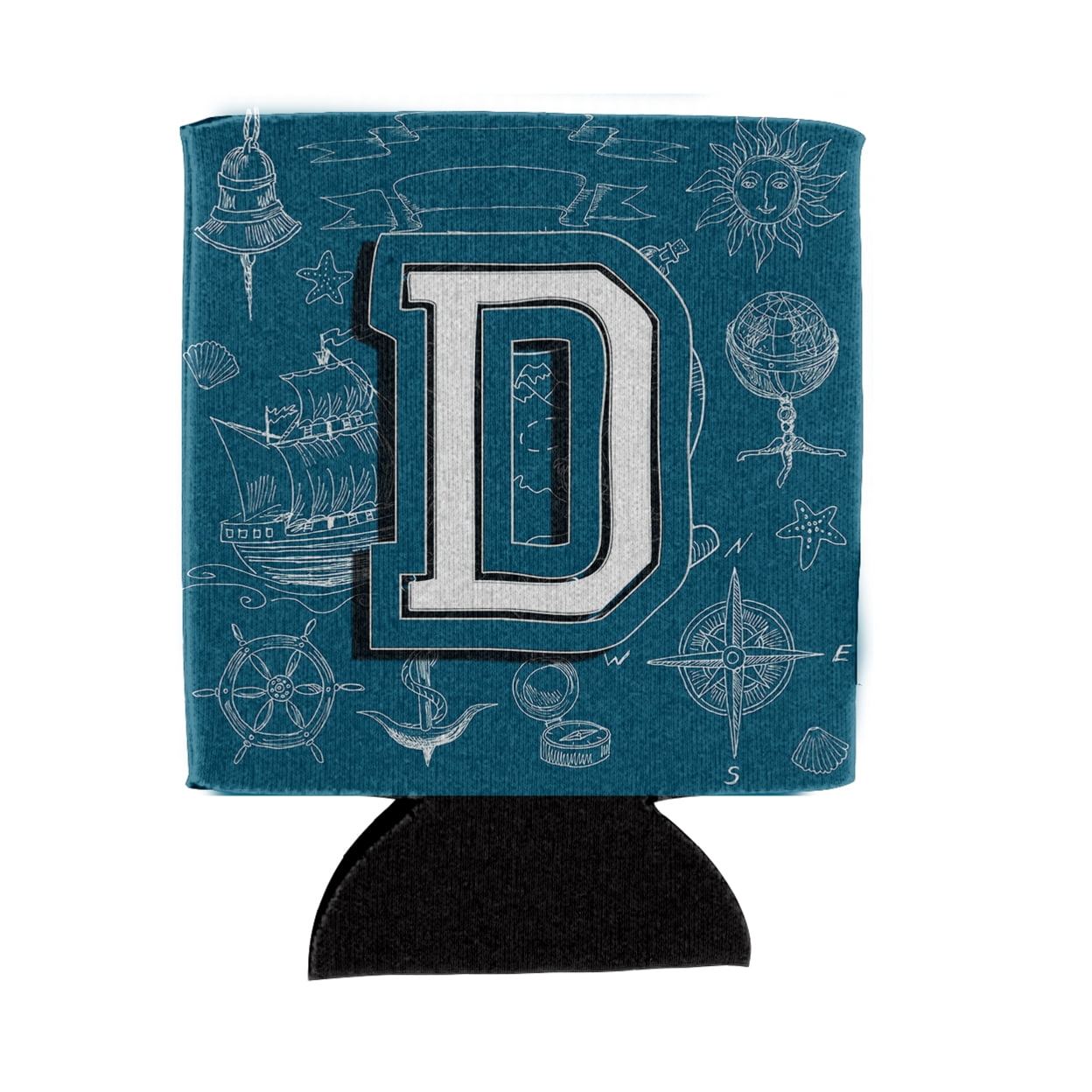 Carolines Treasures CJ2014-DCC Letter D Sea Doodles Initial Alphabet ...