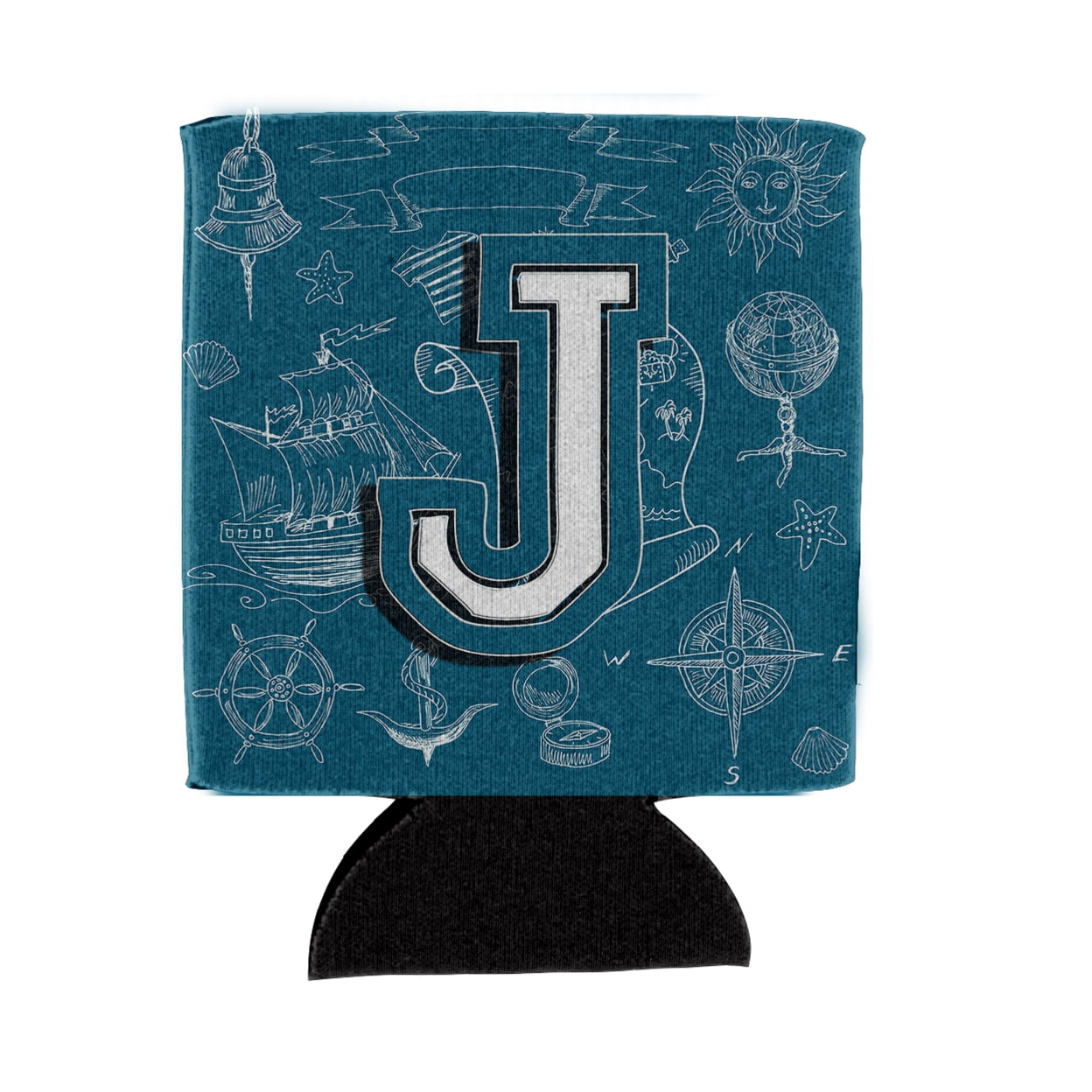 Carolines Treasures CJ2014-JCC Letter J Sea Doodles Initial Alphabet ...