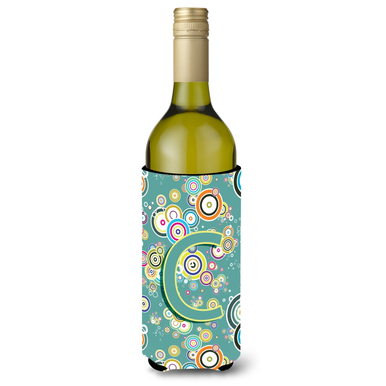 Carolines Treasures CJ2015-CLITERK Letter C Circle Circle Teal Initial ...