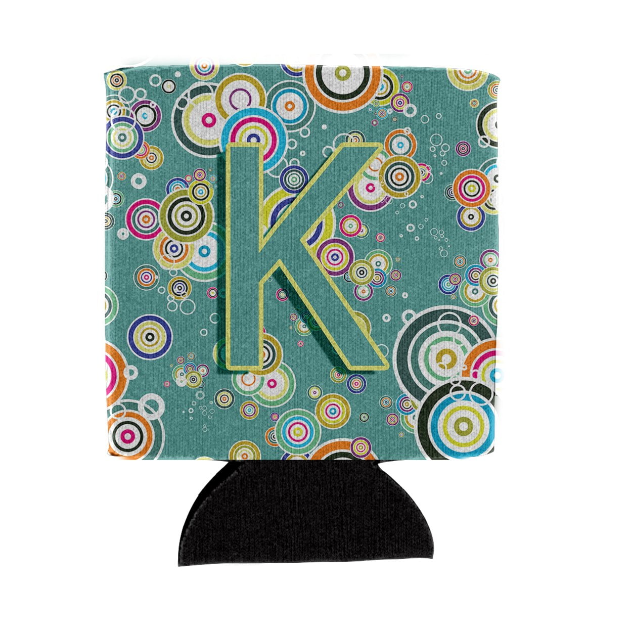 Carolines Treasures CJ2015-KCC Letter K Circle Circle Teal Initial ...