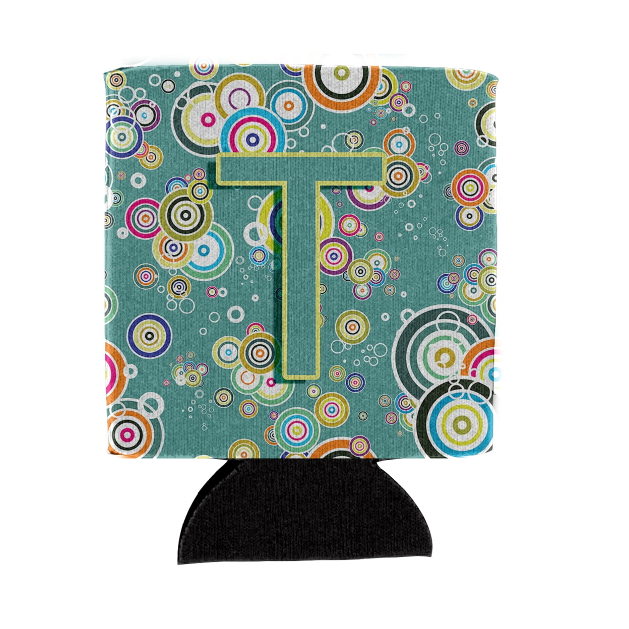 Carolines Treasures CJ2015-TCC Letter T Circle Circle Teal Initial ...