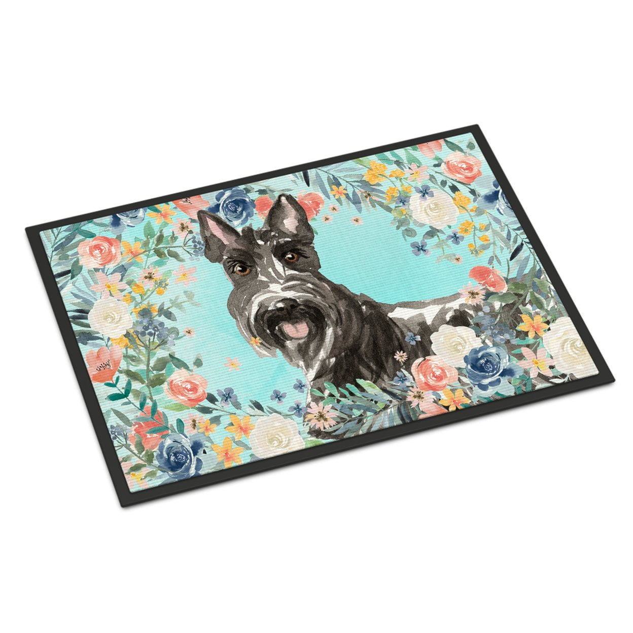 Carolines Treasures CK3412JMAT Scottish Terrier Door Mat Indoor Rug or ...