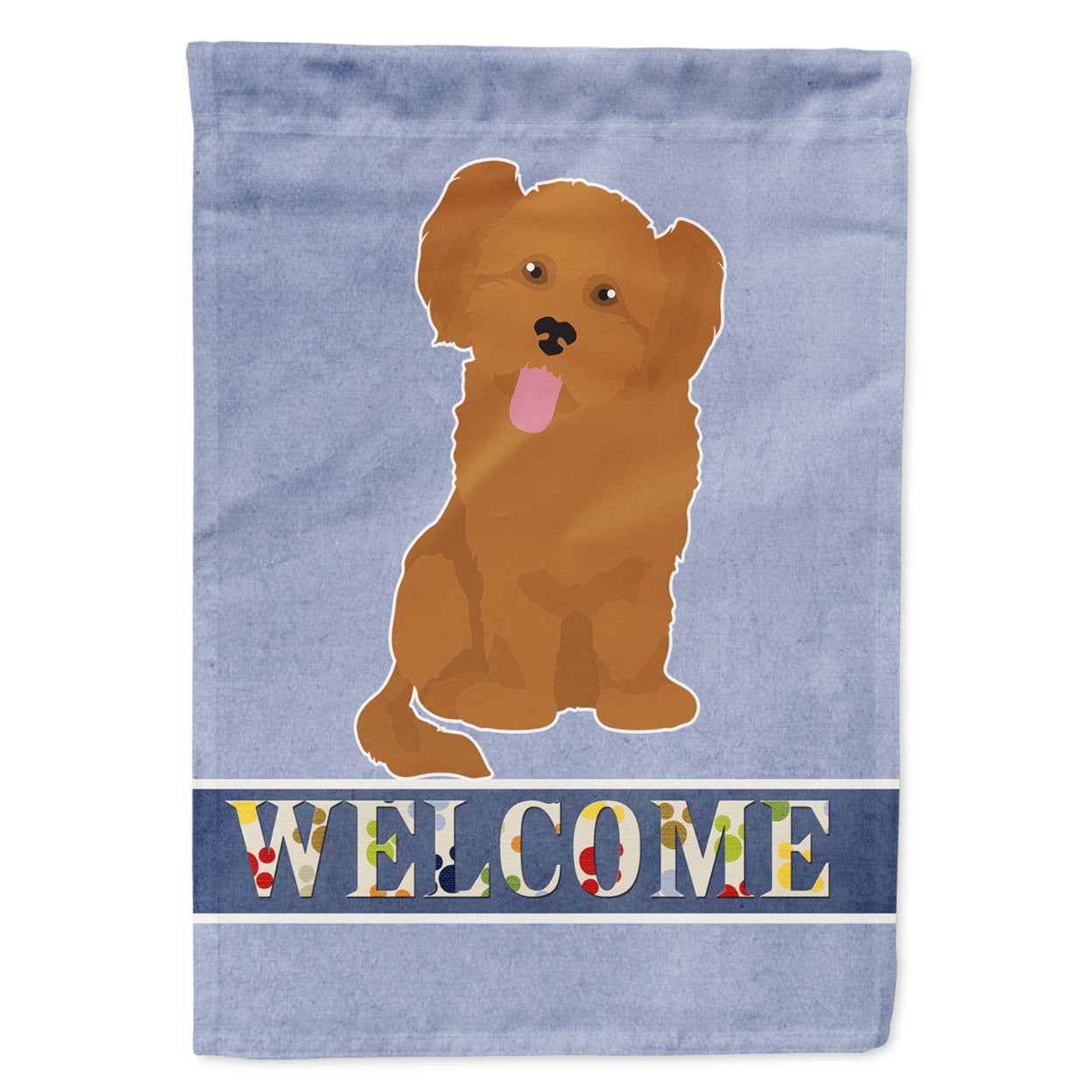 Carolines Treasures CK3797GF Shih Poo 3 Welcome Flag Garden Size Small ...