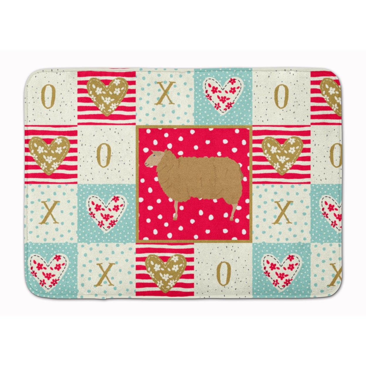 Carolines Treasures CK5404RUG East Friesian Sheep Love Machine Washable ...