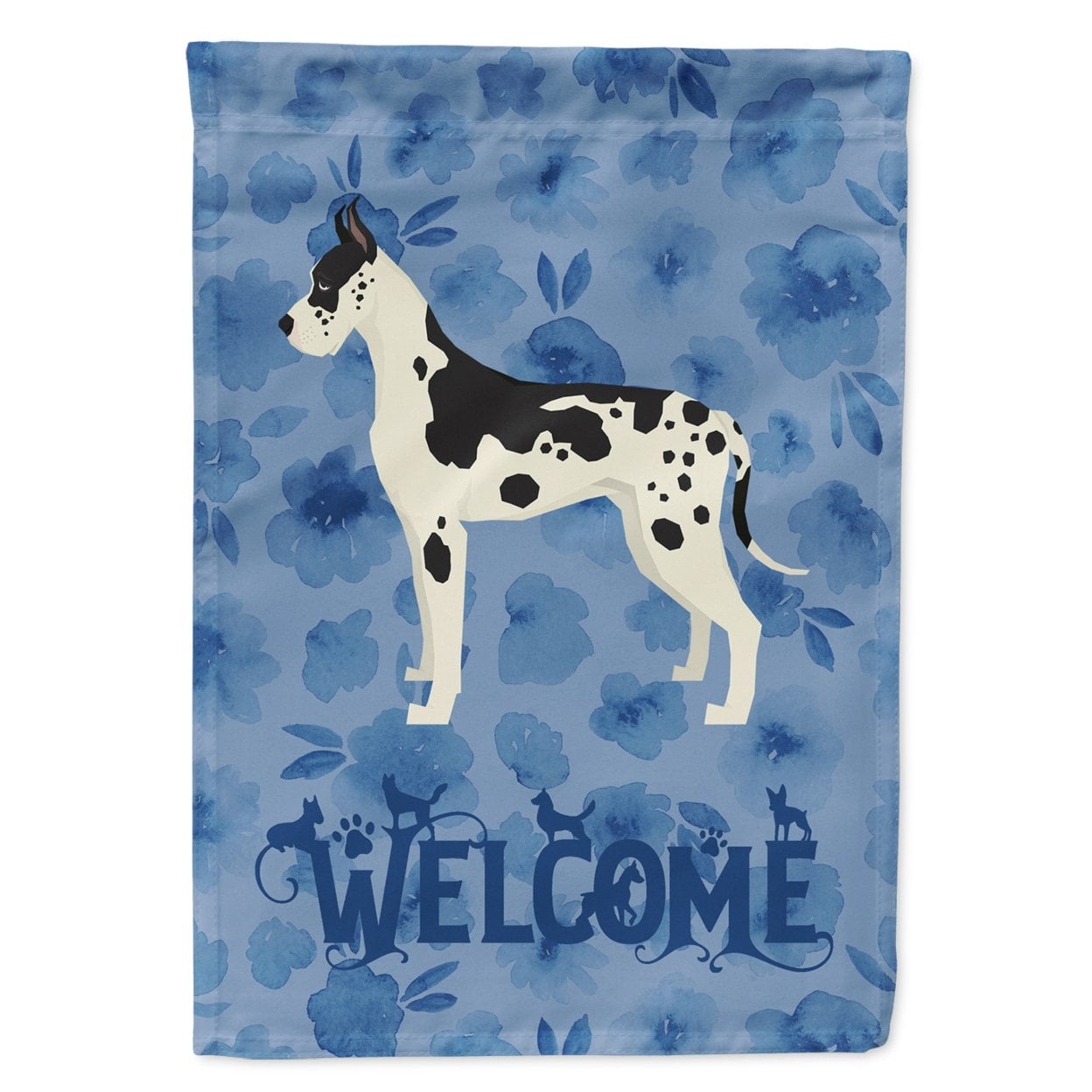 Great Dane Welcome Garden Flag - Walmart.com