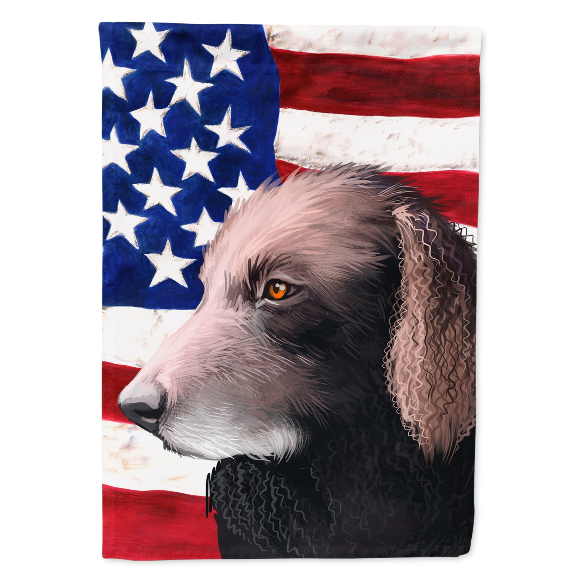 Carolines Treasures CK6498GF Curly-Coated Retriever American Garden ...
