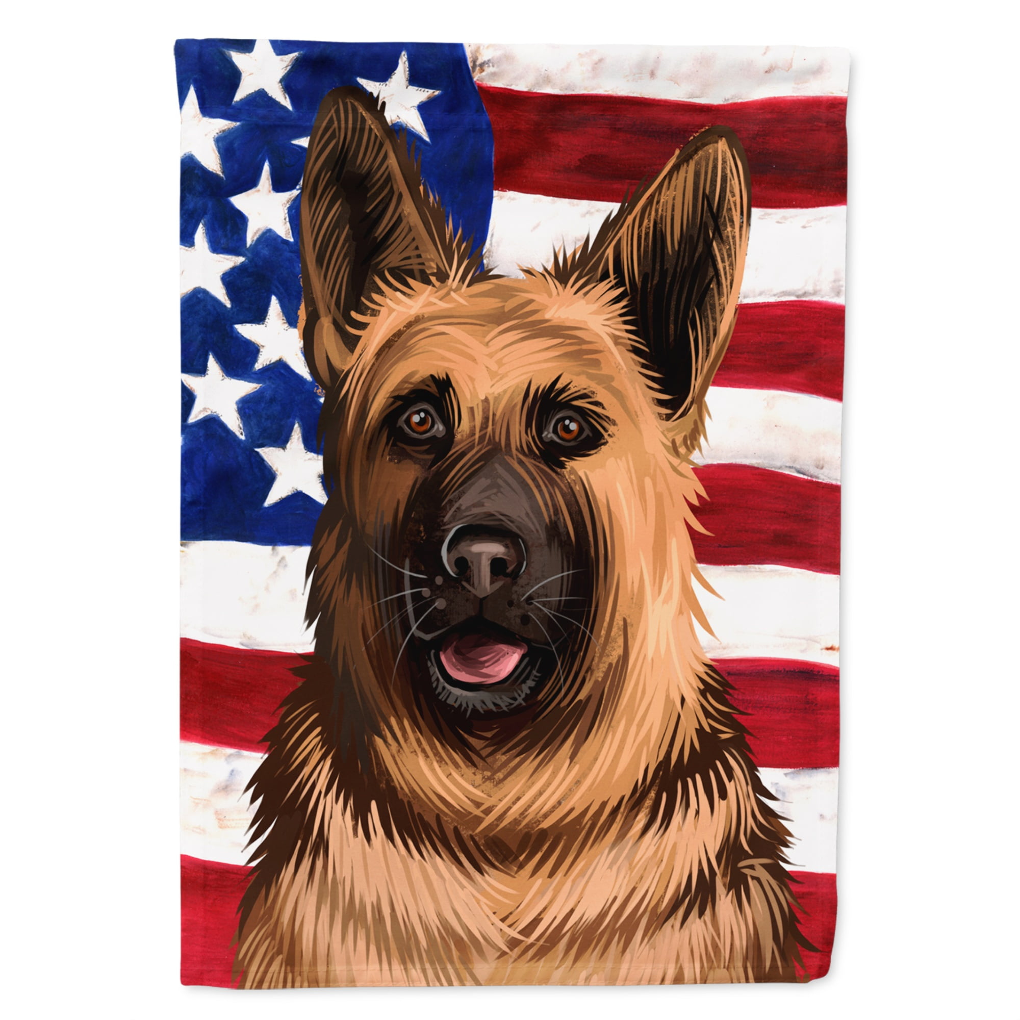 Carolines Treasures CK6536GF German Shepherd Dog American Garden Size ...