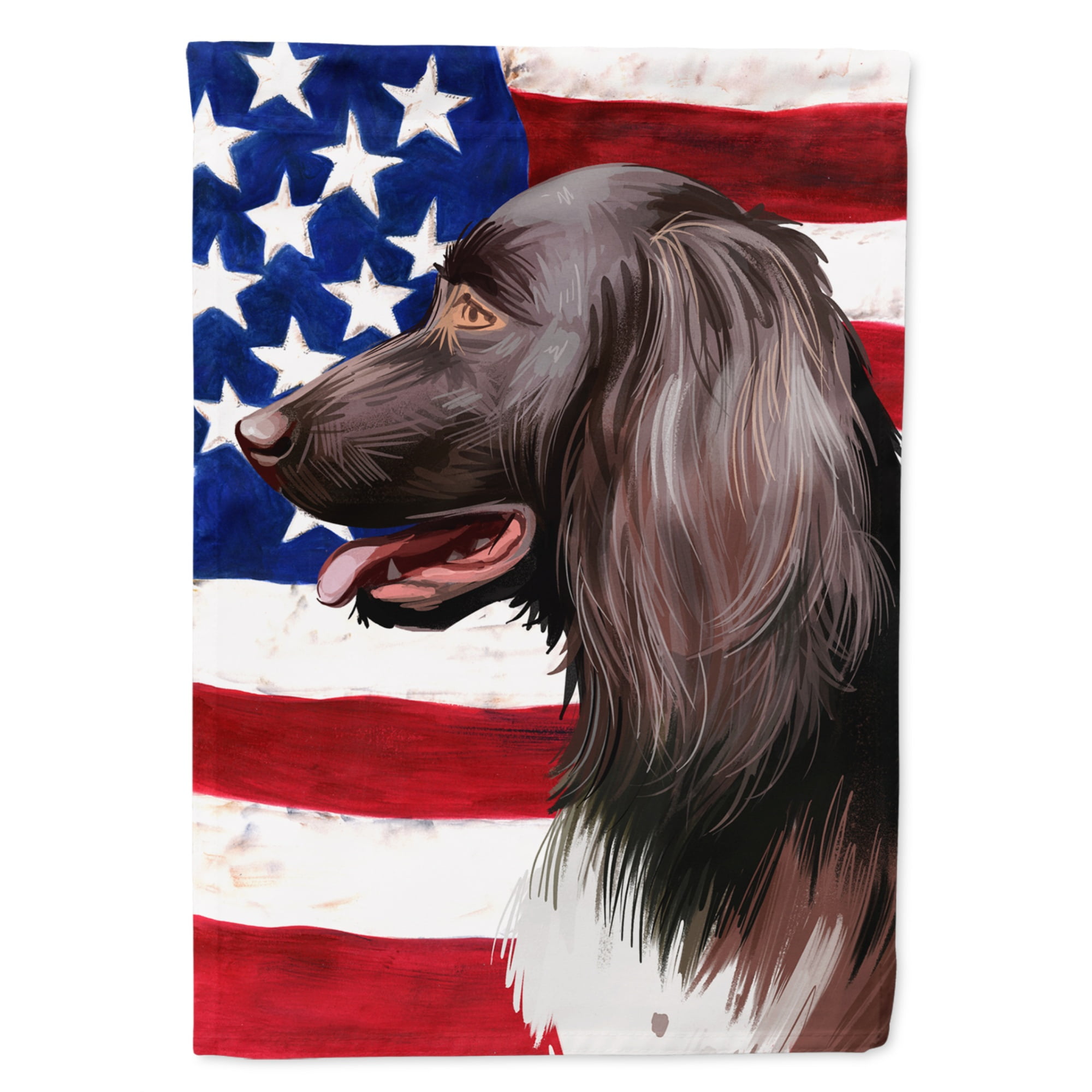 Carolines Treasures CK6624GF Small Munsterlander Dog American Garden ...