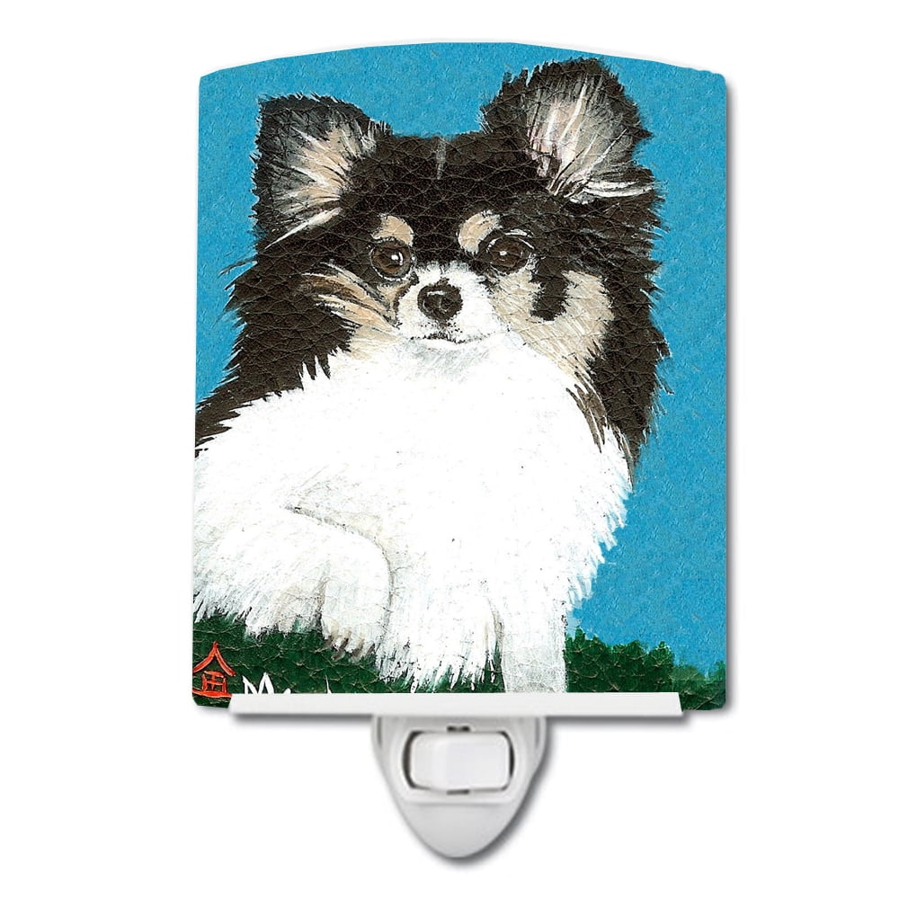 Carolines Treasures Chihuahua Cute Face Ceramic Night Light 6x4x3 ...
