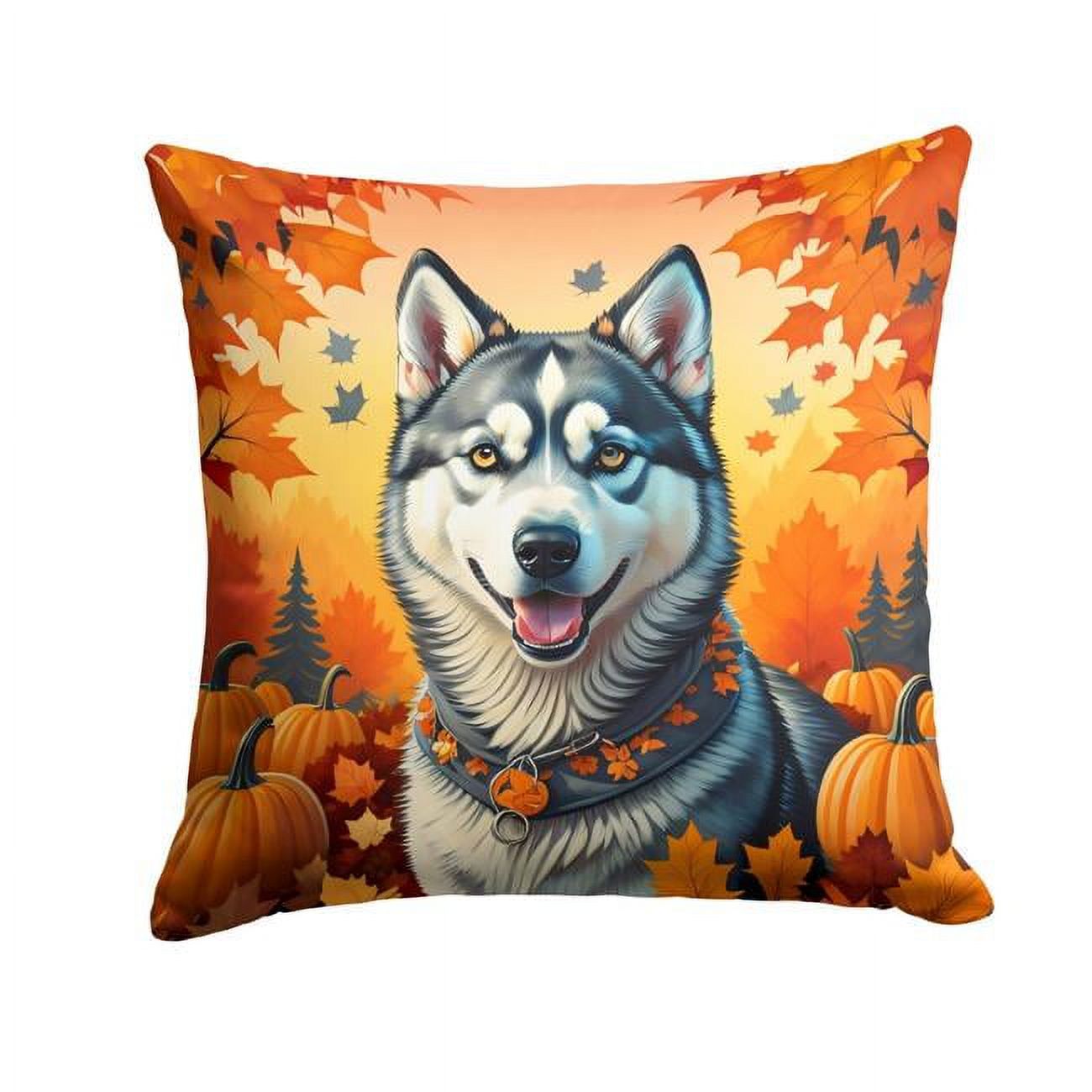 Carolines Treasures DAC1074PW1414 14 x 14 in. Unisex Siberian Husky ...