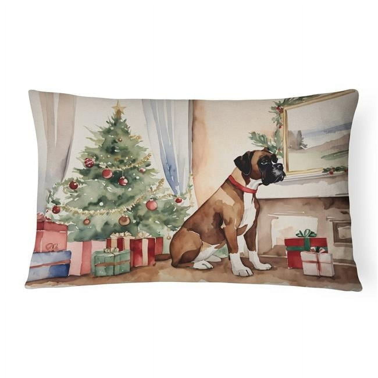 Carolines Treasures DAC1296PW1216 16 x 12 in. Unisex Fawn Boxer ...