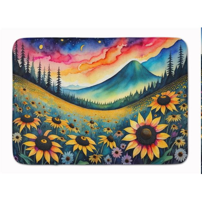 Carolines Treasures DAC1411RUG 19 x 27 in. Unisex Black-eyed Susans in ...