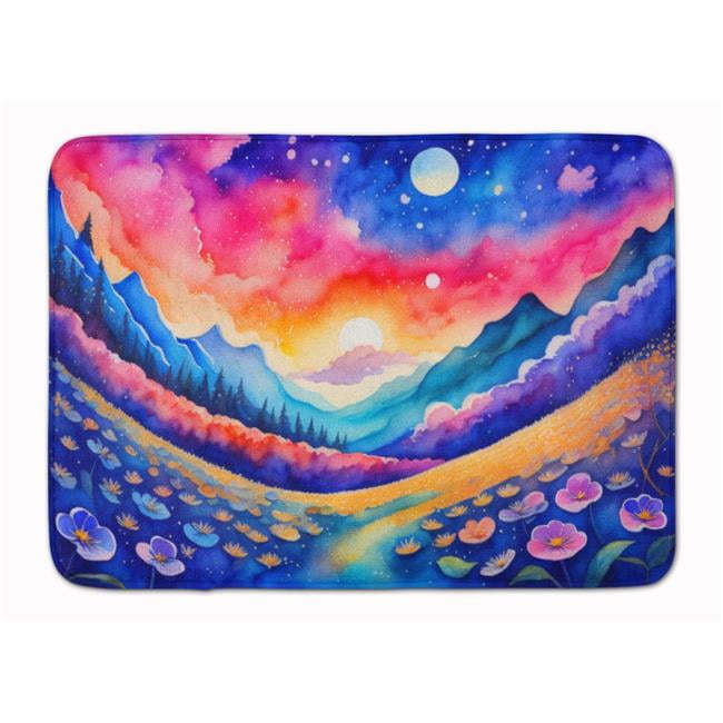 Carolines Treasures DAC1452RUG 19 x 27 in. Unisex Periwinkles in Color ...