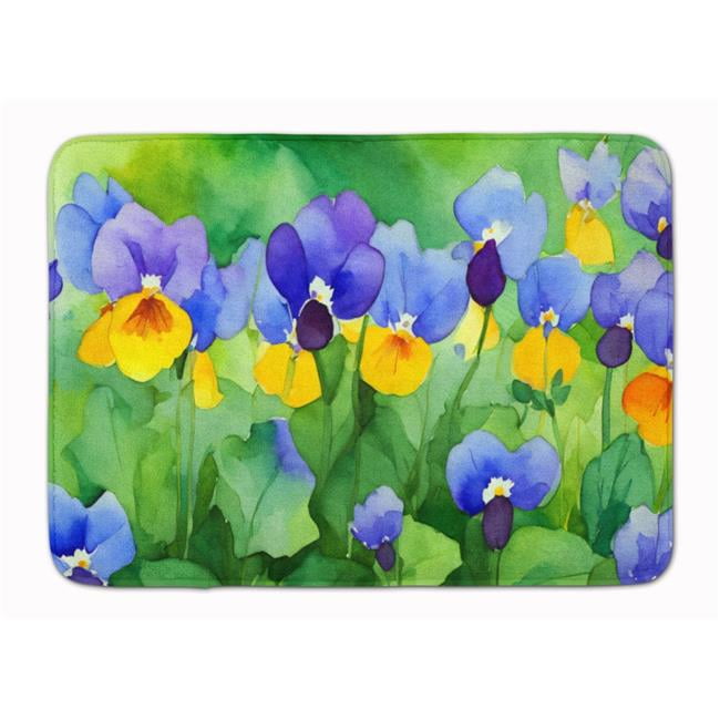 Carolines Treasures DAC1647RUG 19 x 27 in. Unisex Illinois Violet in ...