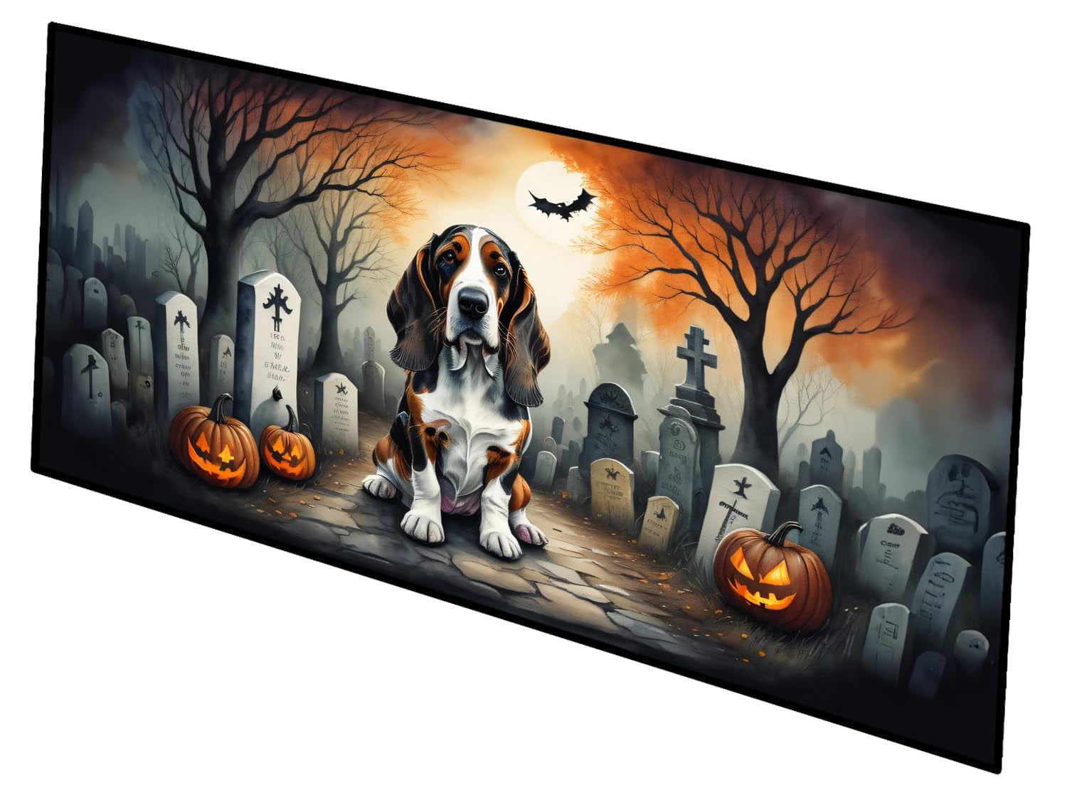 Carolines Treasures DAC2010HRM2858 0.2 x 28 x 58 in. Basset Hound ...