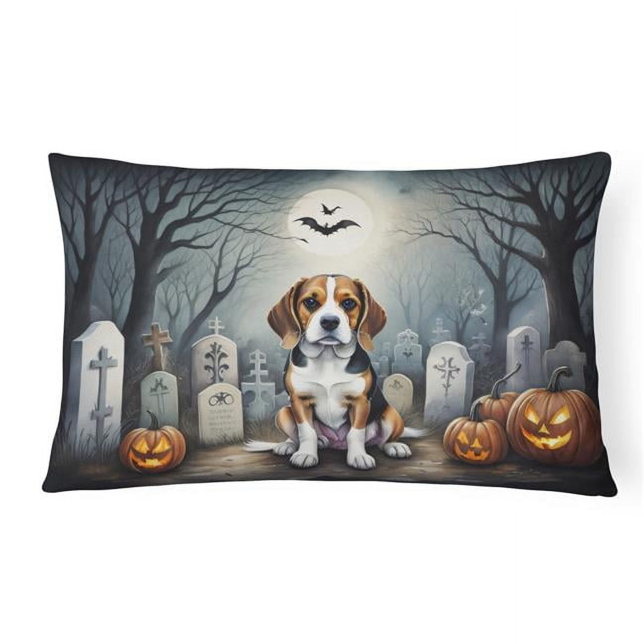 Carolines Treasures DAC2011PW1216 16 x 12 in. Unisex Beagle Spooky ...