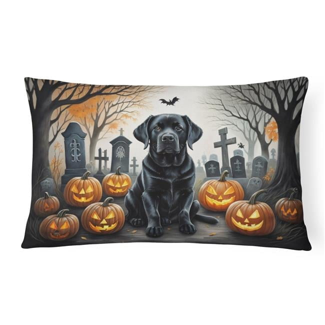 Carolines Treasures DAC2016PW1216 16 x 12 in. Unisex Black Labrador ...