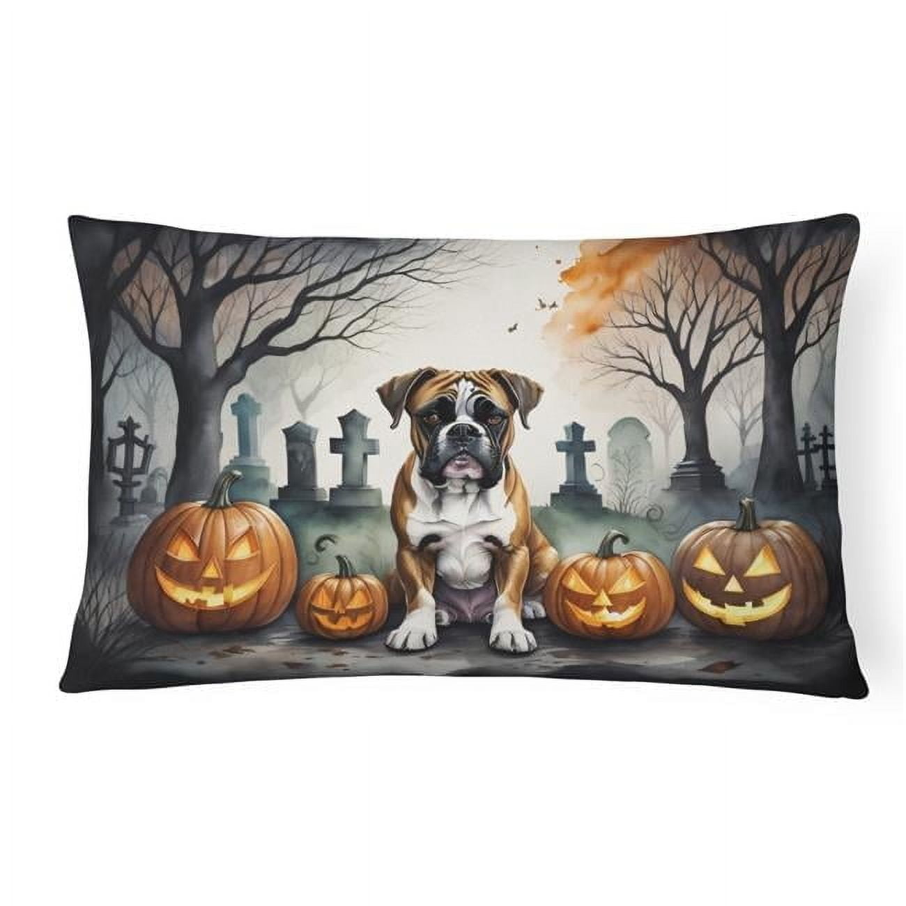 Carolines Treasures DAC2026PW1216 16 x 12 in. Unisex Boxer Spooky ...