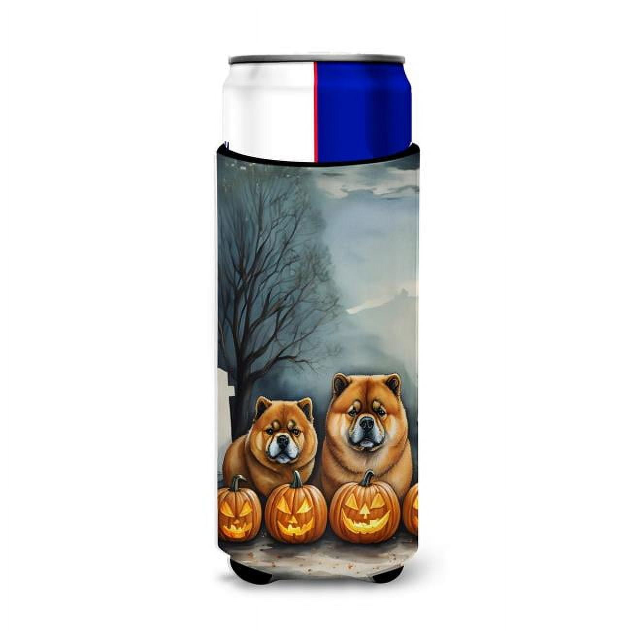 Carolines Treasures DAC2034MUK 0.25 x 6.5 x 4 in. Chow Chow Spooky ...