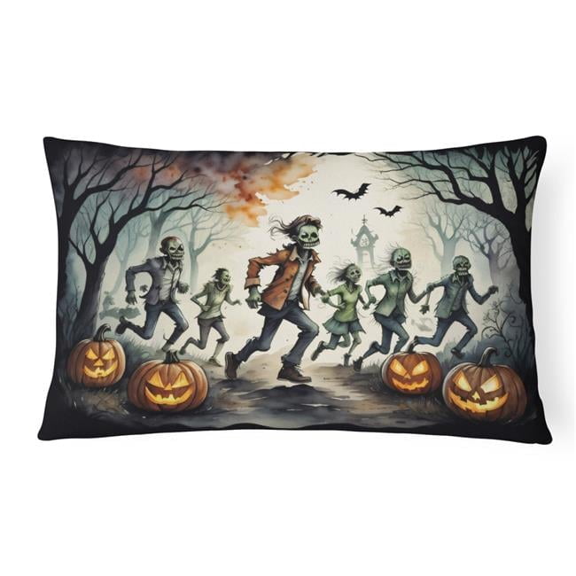 Carolines Treasures DAC2287PW1216 16 x 12 in. Unisex Zombies Spooky ...