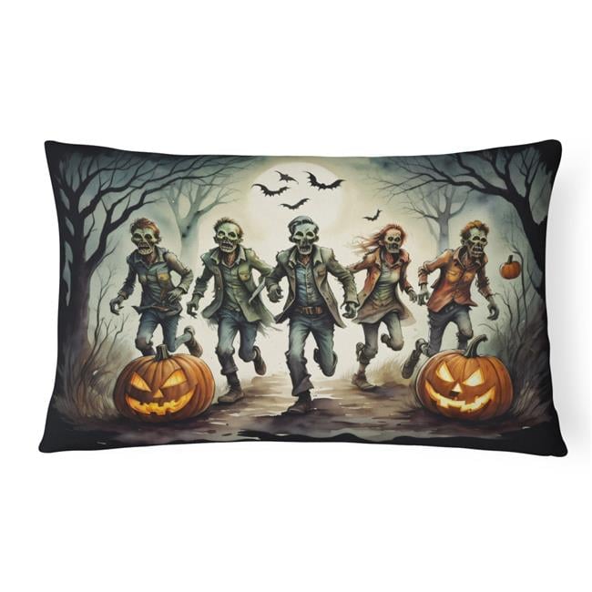 Carolines Treasures DAC2288PW1216 16 x 12 in. Unisex Zombies Spooky ...