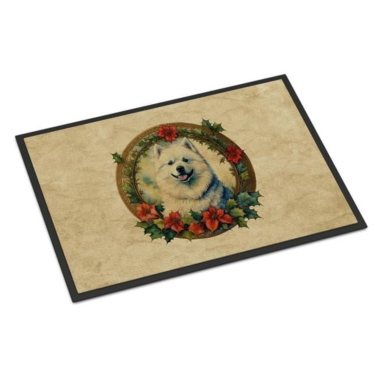 Carolines Treasures DAC2422JMAT 24 x 36 in. Unisex Samoyed Christmas ...