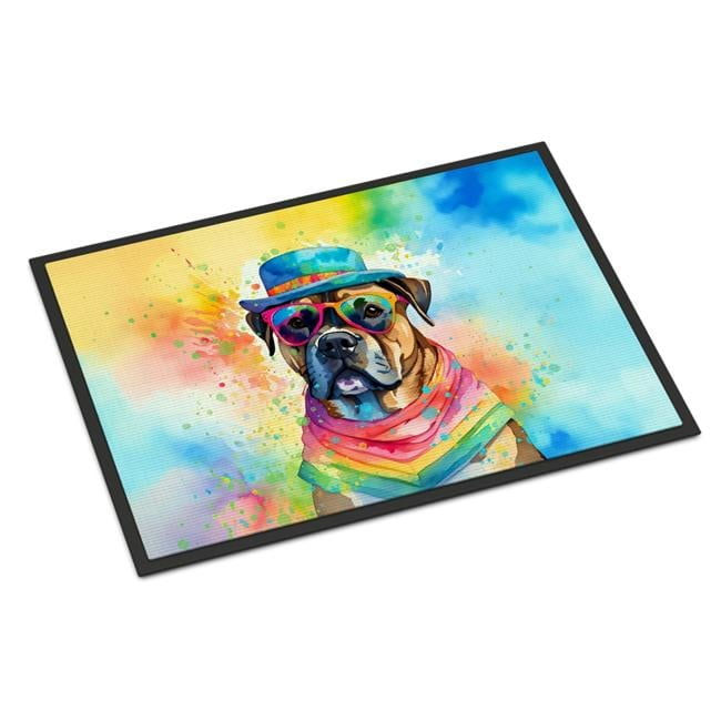Carolines Treasures DAC2481JMAT 0.15 x 24 x 36 in. Cane Corso Hippie ...