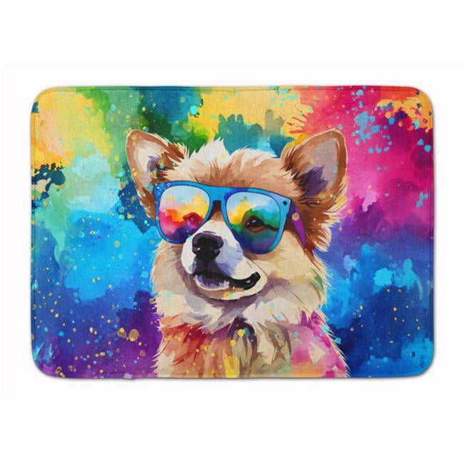 Carolines Treasures DAC2537RUG 19 x 27 in. Pomeranian Hippie Dawg ...