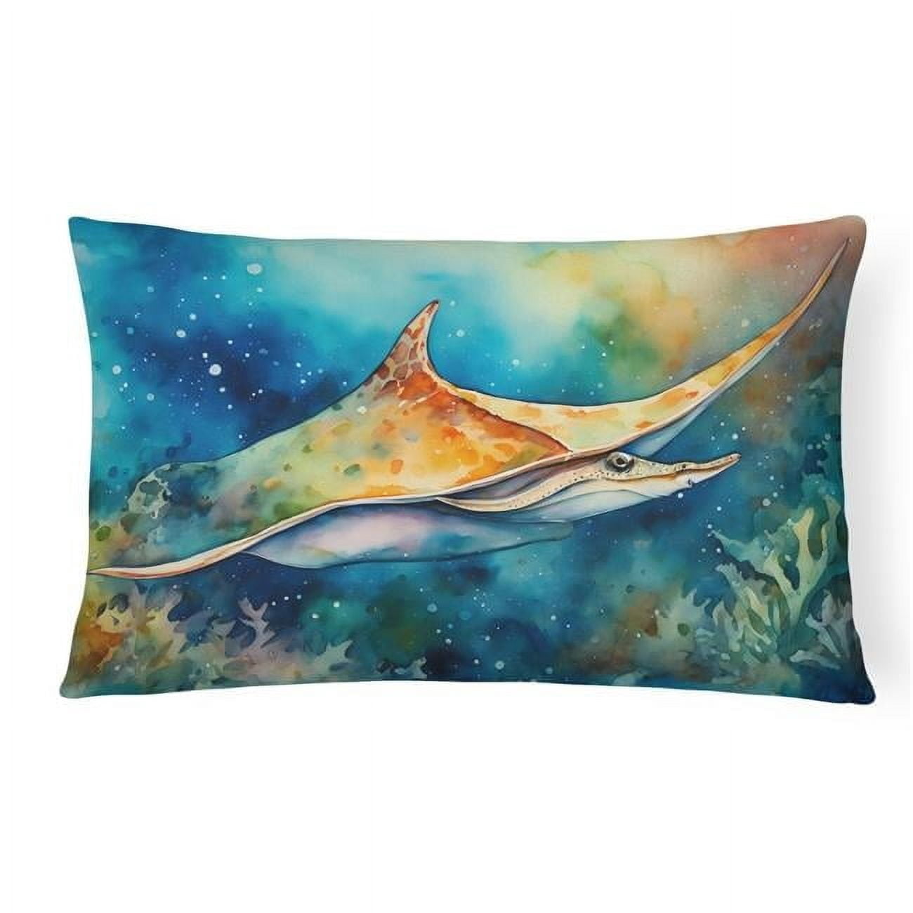 Carolines Treasures DAC2832PW1216 16 x 12 in. Unisex Sting Ray Throw ...
