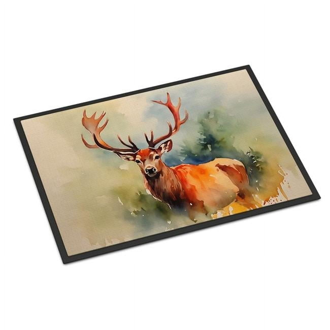 Carolines Treasures DAC2988JMAT 0.15 x 24 x 36 in. Deer Stag Rectangle ...