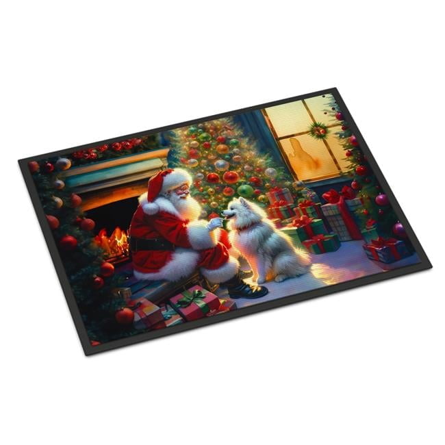 Carolines Treasures DAC4058JMAT 24 x 36 in. Unisex American Eskimo ...