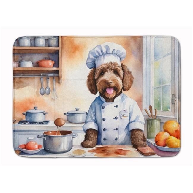 Carolines Treasures DAC6279RUG 19 x 27 in. Labradoodle The Chef Memory ...