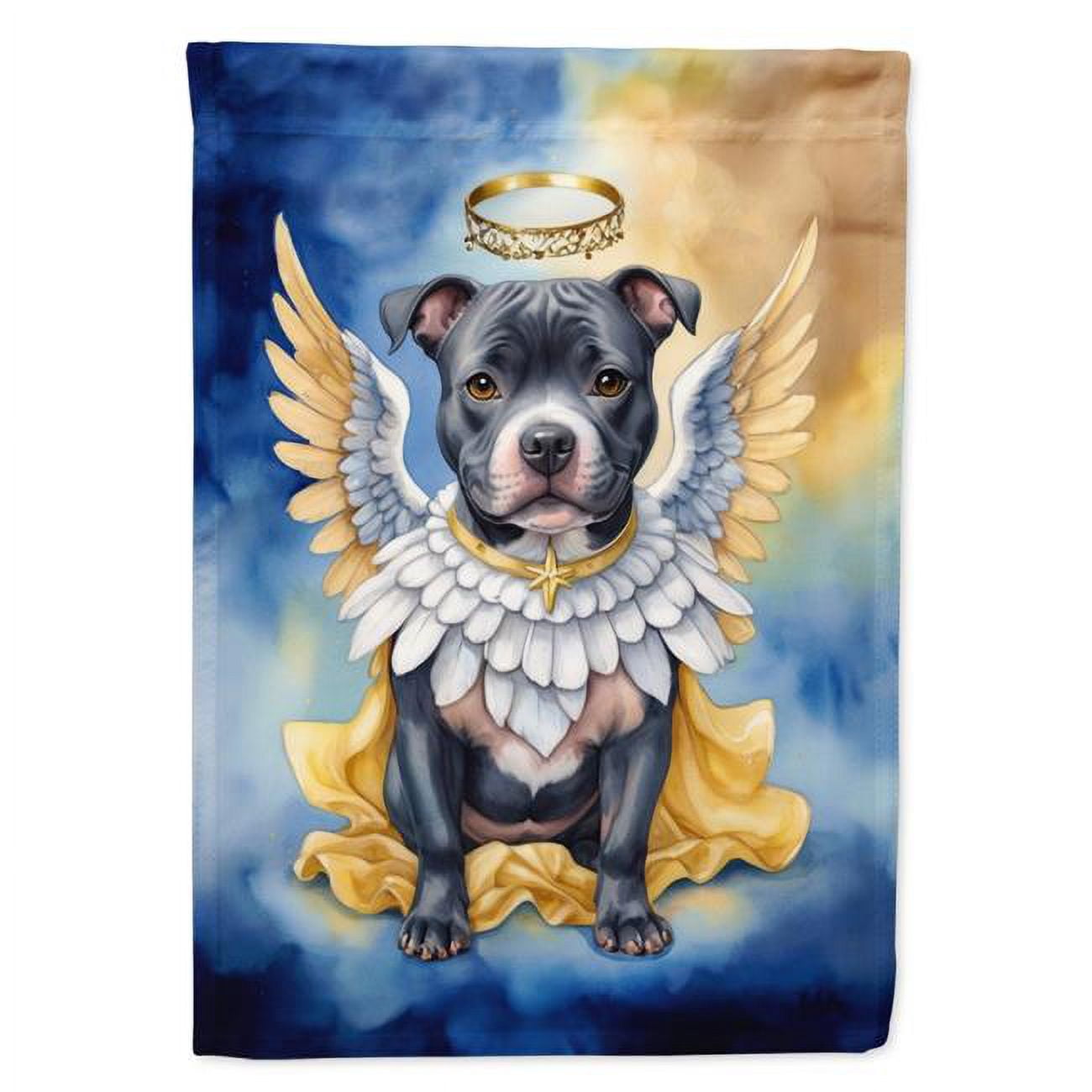 Carolines Treasures DAC7085CHF 40 x 28 in. Staffordshire Bull Terrier ...