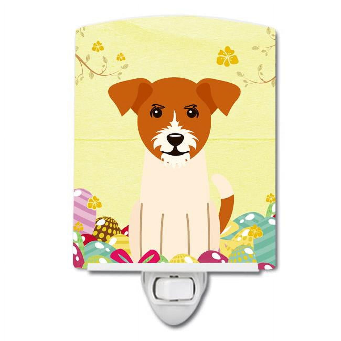Carolines Treasures Easter Eggs Jack Russell Terrier Ceramic Night ...