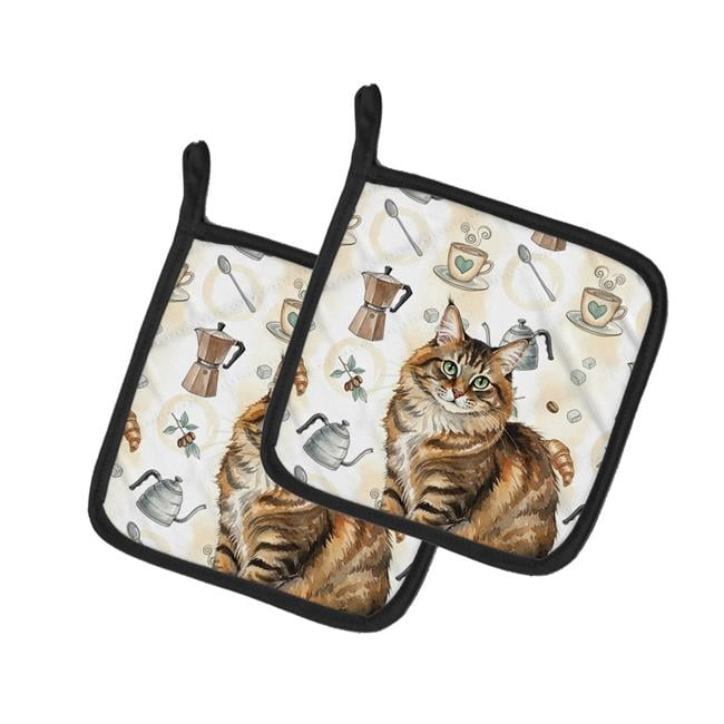 Carolines Treasures FNT1387PTHD 7.5 x 7.5 in. Norwegian Forest Cat ...
