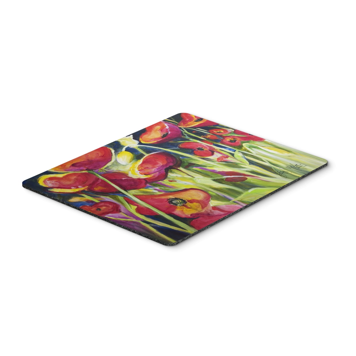 Carolines Treasures JMK1121MP Red Poppies Mouse Pad Hot Pad or Trivet Large multicolor - Walmart.com