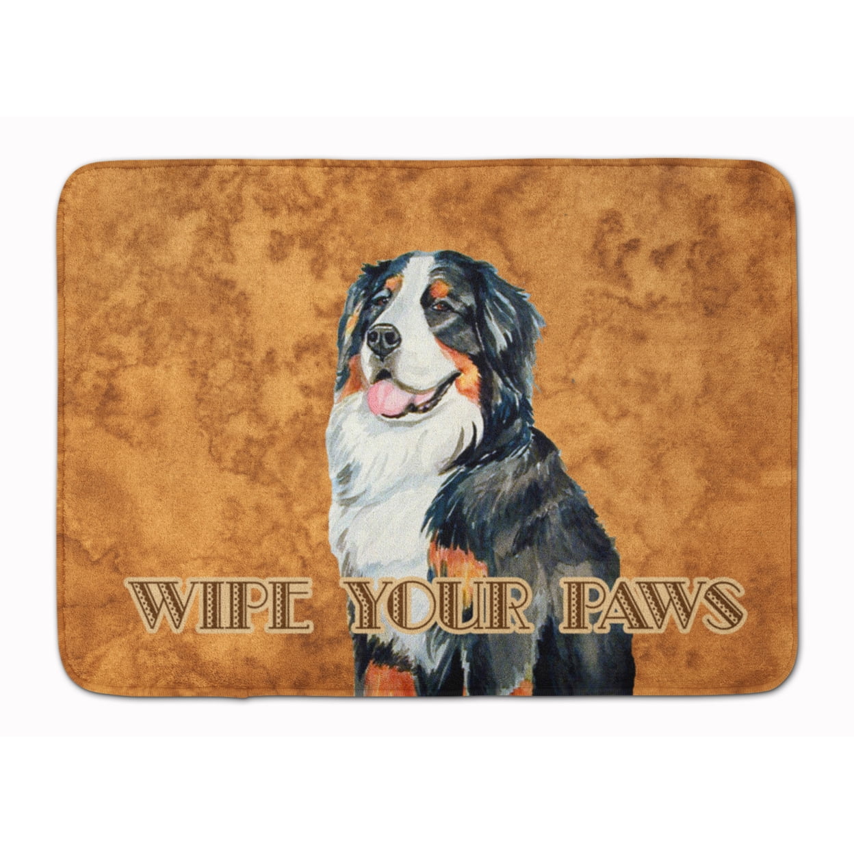 Carolines Treasures LH9452RUG Bernese Mountain Dog Wipe your Paws ...