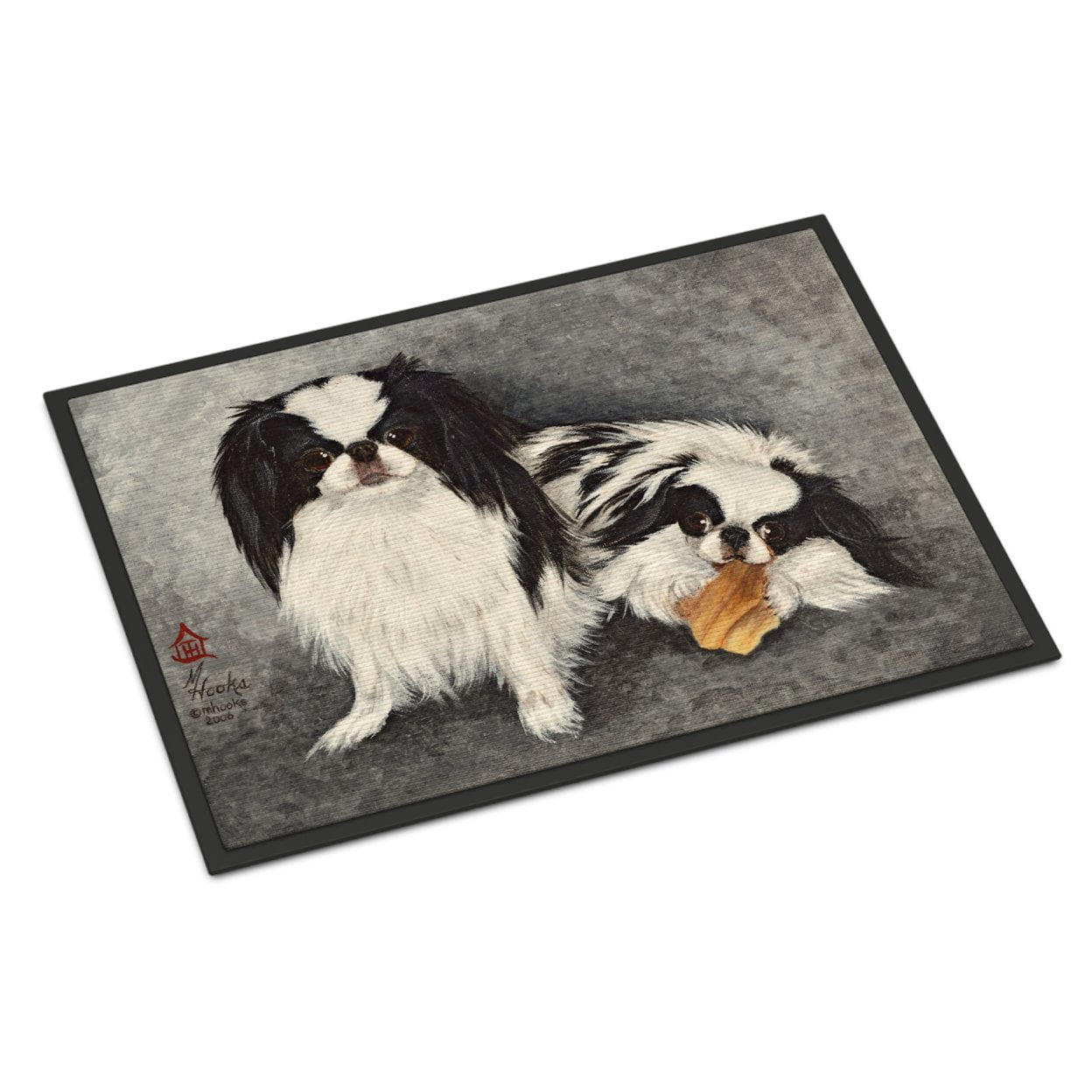 Carolines Treasures MH1050JMAT Japanese Chin Impress Door Mat Indoor ...
