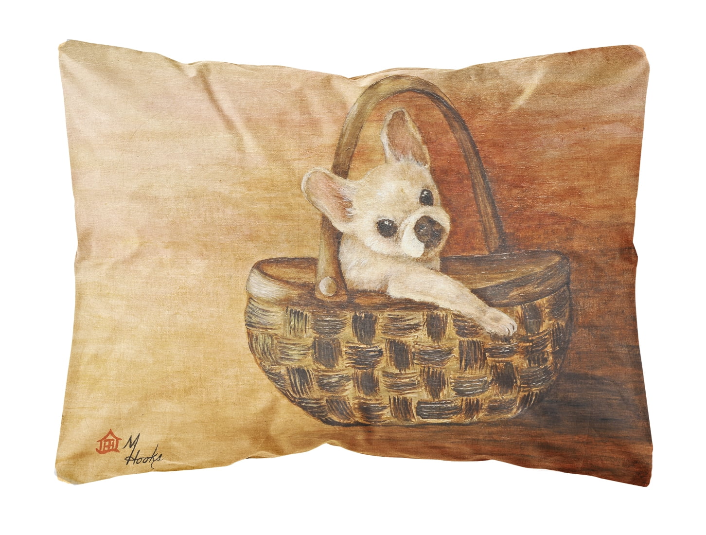 Carolines Treasures MH1063PW1216 Chihuahua Take me TOO Canvas Fabric ...