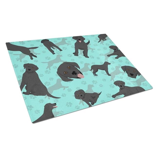 Carolines Treasures MLM1007LCB 15 x 12 in. Blue, Black Labrador ...
