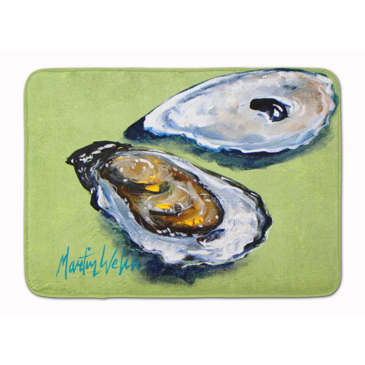 Carolines Treasures MW1102RUG Oysters Two Shells Machine Washable ...