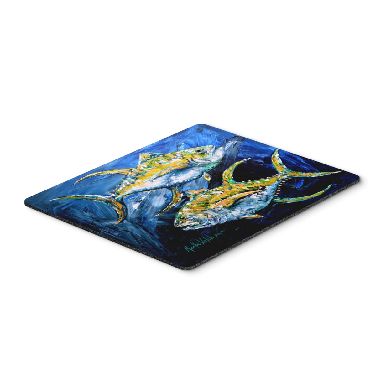 Carolines Treasures MW1125MP Fish - Tuna Tuna Blue Mouse Pad Hot Pad or ...