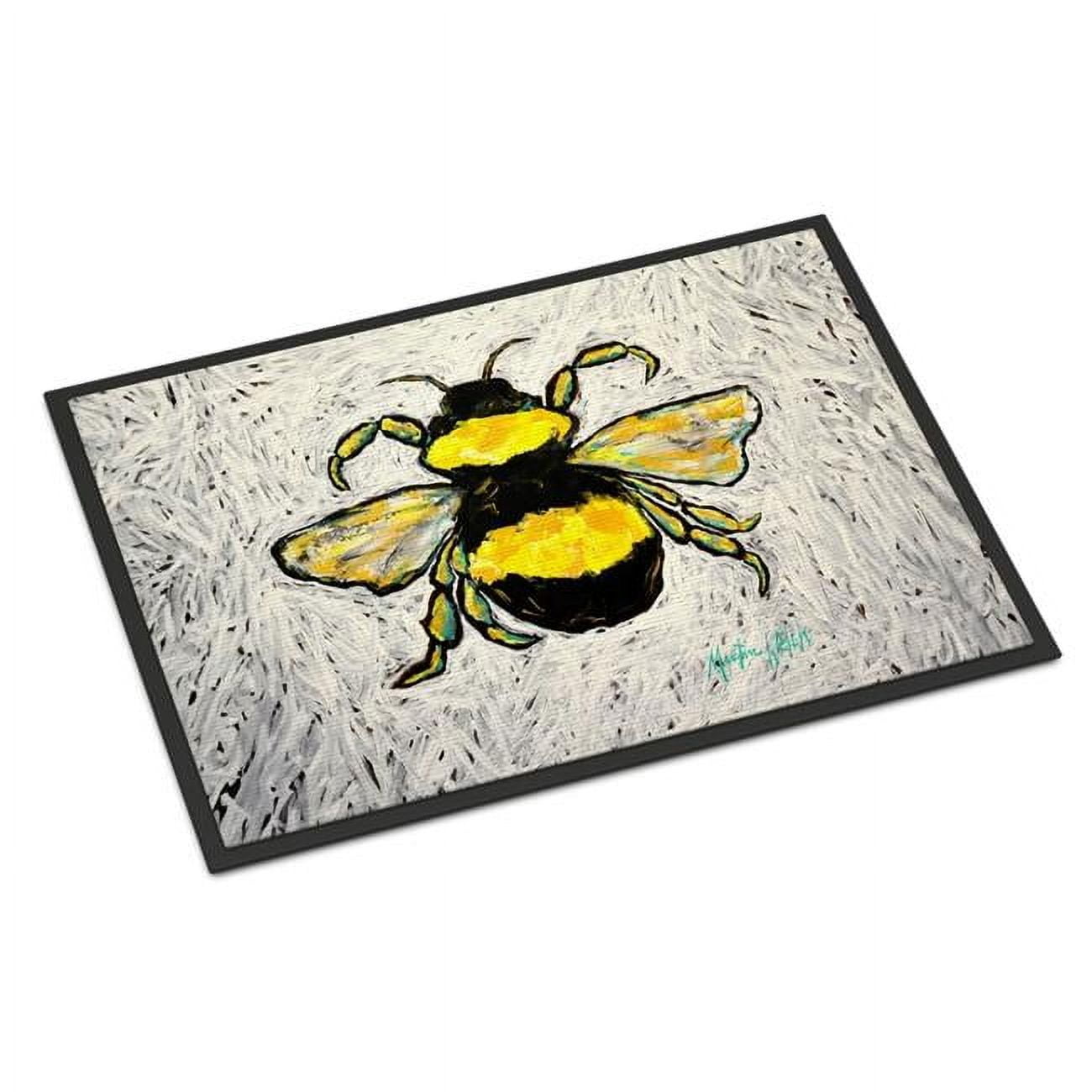 Carolines Treasures MW2032MAT 18 x 27 in. Buzzbee Bumblebee Doormat ...