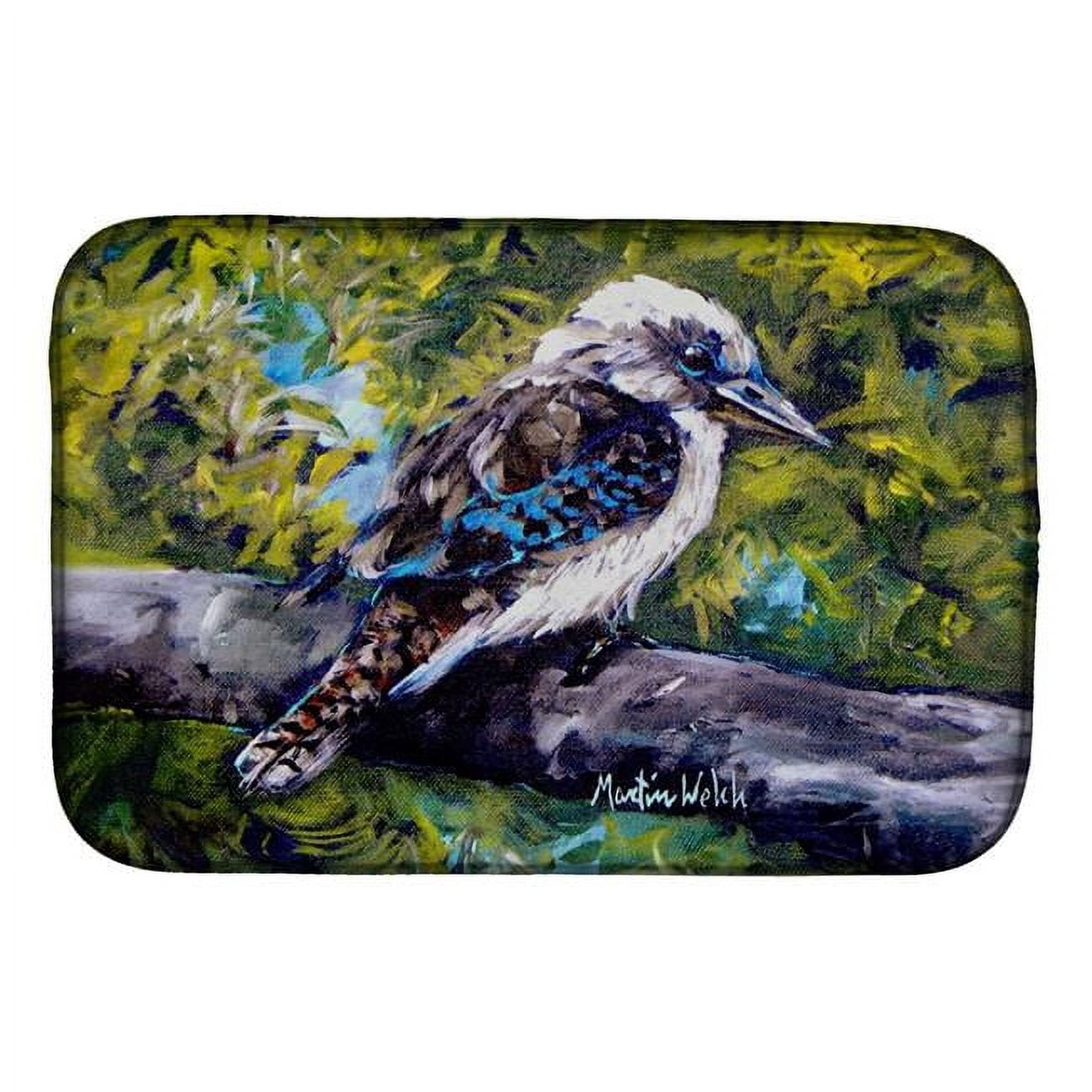Carolines Treasures MW2069DDM 21 x 14 in. GDay Mate Bird Dish Drying ...